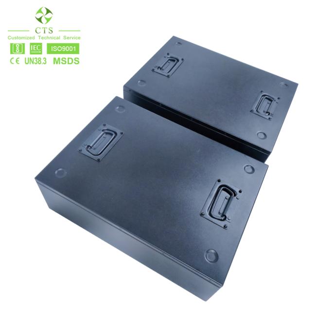 Stackable small size 48v 100ah lifepo4 battery pack for solar power system