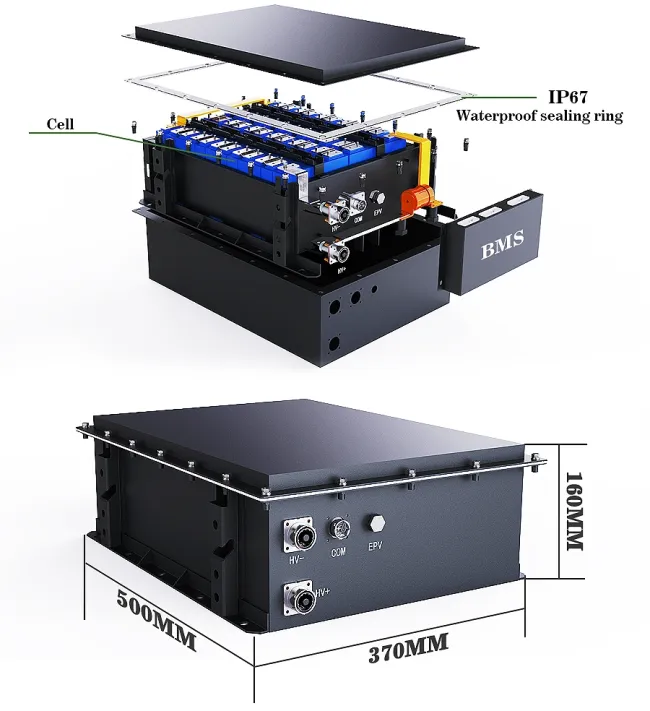 Cts Popular 307V 50ah 100ah 150ah LiFePO4 Lithium Battery for Electric Boat Yacht with IP67