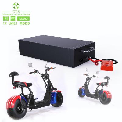 China E Bike 60v Scooter Lifepo4 Battery 48v 60v 72v 20ah Lithium Ion Battery Pack for sale