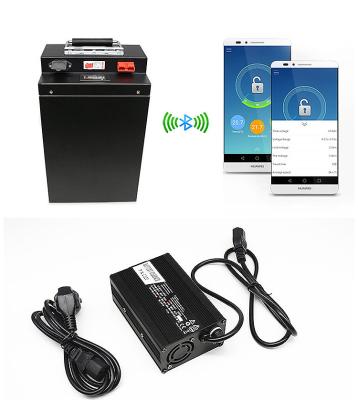 Cina Pacchetto elettrico 10ah 40Ah 50Ah 60Ah 100Ah della batteria di volt Lifepo4 dello ione 72 del litio della bicicletta in vendita