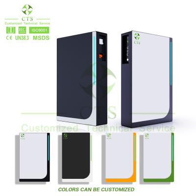 Cina Litio Ion Batteries 5kwh 48V 100Ah di immagazzinamento dell'energia Lifepo4 fissato al muro in vendita