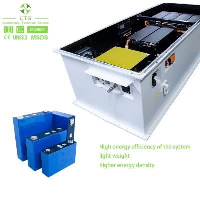 China 600v 60kwh 537v Lithium Lifepo4 Ev Battery Pack 600v 50kwh Ev Tractor Battery for sale