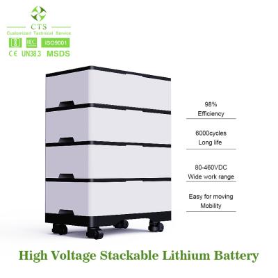 China CTS Lithium Solar Battery 10KW 20KW 48V 100Ah 200Ah Lifepo4 For Home for sale