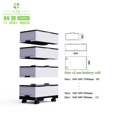 China lithium stackable storage battery 48v solar lithium-ion battery for sale
