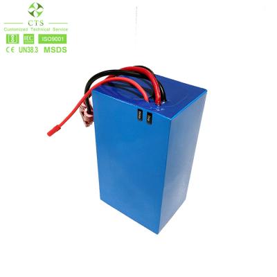 China CTS OEM 36V 48v 60v 72v E Scooter Battery Pack 60 Volt Lithium Ion Battery For Electric Bike for sale