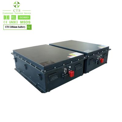 China CTS Ev Lifepo4 Battery Pack 72v 96v 108v 100ah 200ah 300ah 400ah Lithium Ion Battery for sale