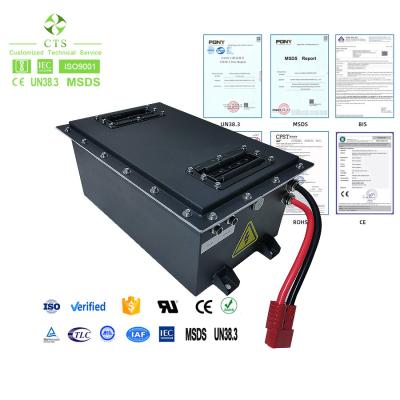 Cina 48V51V72V 100Ah 200Ah Lifepo4 Battery Pack per carrello da golf elettrico Auto elettrica a bassa velocità in vendita