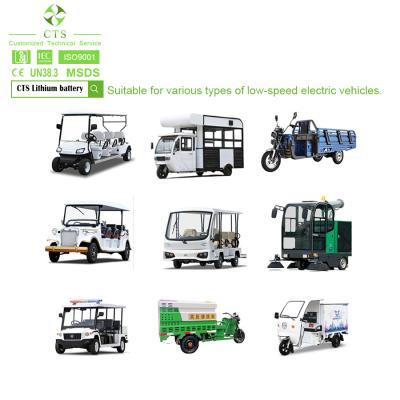 China 96V 72V 100Ah 200Ah Lifepo4 Lithium Battery With Customization For Golf Cart for sale