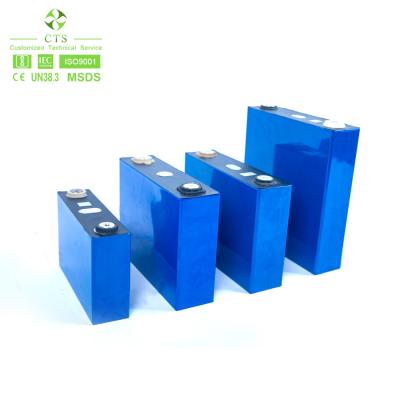 China CTS lithium iron phosphate battery cells 3.2v 80ah 100ah 200ah 280ah 304ah prismatic lifepo4 battery cells for sale