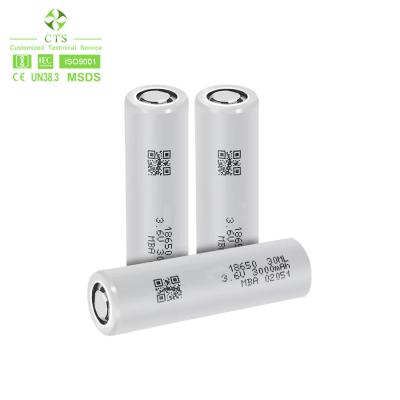 China Lithium Battery Pack Factory 18650 Li Ion Rechargeable Battery Cell For Electric Vehicle Car for sale