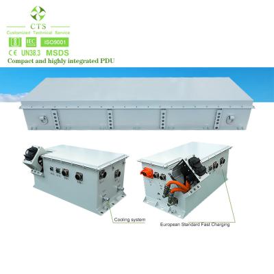 China IP67 waterproof high voltage 530v 230ah lithium battery 120kwh with liquid cooling for marine boat for sale