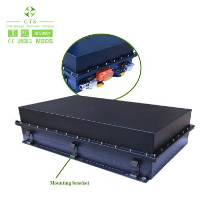 China Semi camión 700V 600V 200ah 300ah lifepo4 EV batería de paquete 110kwh 120kwh 150kwh con PDU para camión pesado for sale