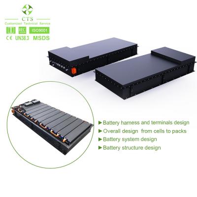 Cina batteria per auto integrata BMS 500V 600V 700V 800V per autocarri ev 100kwh 150kwh 200kwh per autobus per veicoli elettrici in vendita