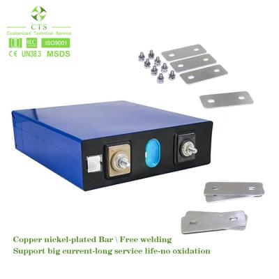 Cina CTS Deep Cycle Lifepo4 Prismatic Lithium Iron Phosphate Battery Cell Grade A 3.2V 280Ah in vendita