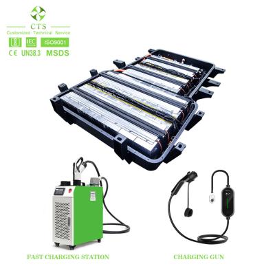 China CTS EV Lithium Ion Battery 350V 400V 576V 100Ah 30kWh 50kWh 100KWh Electric Car Battery Pack for sale