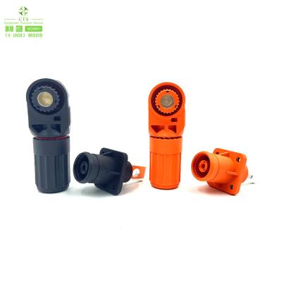 China Anschluss für EV-Batterie HV PA66 125A 150A 2pin 3pin Elektrofahrzeugbatterie Stecker / Steckdose zu verkaufen