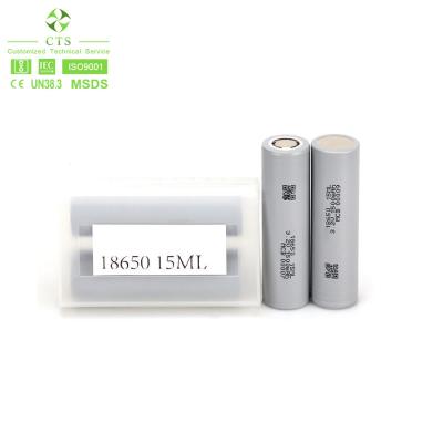 Cina 18650 3000mAh 3.7V Li-ion Rechargeable Batteries High Current Lithium Battery Cell in vendita