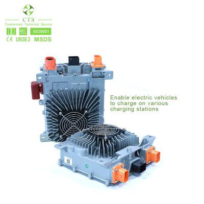China 48V~800V EV onboard charger 3.3kW 6.6kW 11kW 20kW OBC with liquid/air cooling for sale