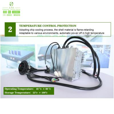 China 3.3kw 6.6kw Electric Vehicle Battery Ac Charger 11kw 72v 144v 336v 600v Onboard Charger for sale