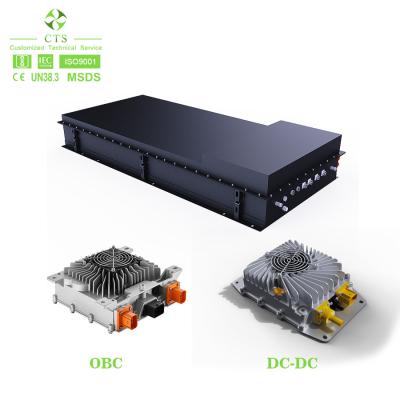 China HV ev battery 60kWh 120kWh lifepo4 EV battery 345V 200Ah 614V 315Ah Lithium Ion battery pack for EV car/truck/bus for sale