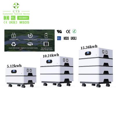 China CTS 48V 100Ah 200Ah 300Ah 400Ah 500Ah 600Ah Stacked Battery For Home Energy Storage System for sale