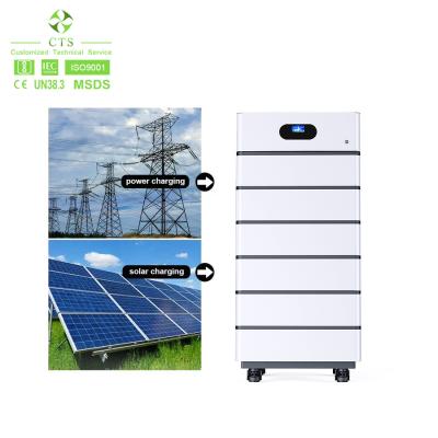 China 5kW 10kW Prismático Bateria de Lítio All-in-One Inverter com BMS/MPPT para Casa Solar à venda