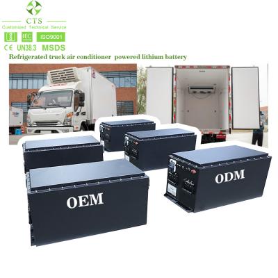 Cina 48V 72V 96V batteria per auto a bassa velocità 10kw 20kw 30kw 50kw lifepo4 pacchetto batteria per camion refrigerato / moto / carrello da golf in vendita