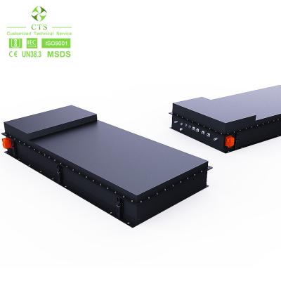 China Thermal Management Liquid and Heating Optional Customizable 50kw 80kw 120kw Li-ion Battery Pack for Truck/Boat/Tractor for sale