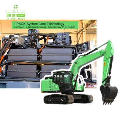 Китай Длинный цикл жизни Литий-ионный аккумулятор 540V 614V 230Ah для EV/ESS инженерных строительных машин продается