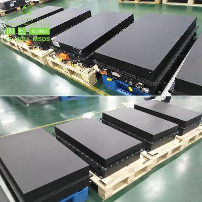 Cina OEM Alta tensione 350V 400V 70Kwh 80Kwh Lithium Ion Lifepo4 Battery Pack per autobus elettrici camion barca batteria al litio EV Pack in vendita