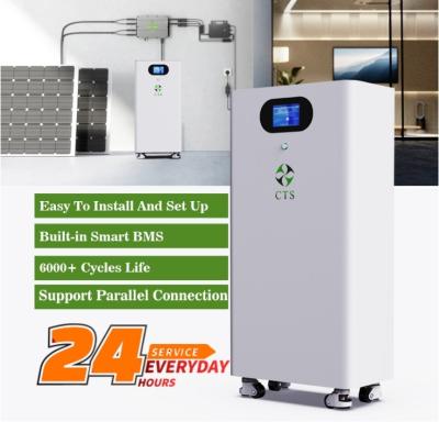 China CTS Household 51.2V 48V 250Ah LiFePO4 Energy Storage Battery For Home Solar Storage System for sale