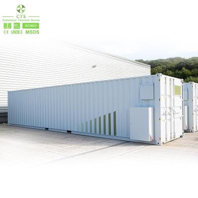 China CTS Battery 768V 280Ah 215KWh 372KWh ESS Energy Storage System for Industrial energy storage residential power supply island power supply for sale