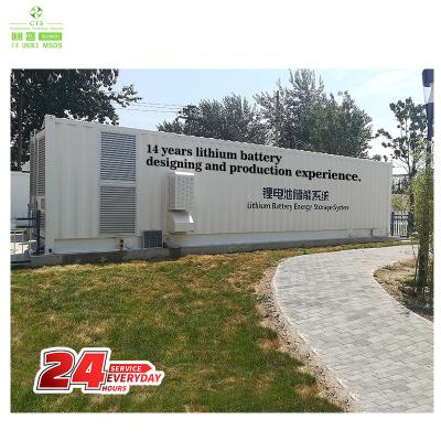 China CTS Battery 768V 280Ah 215KWh 372KWh ESS Energy Storage System for Industrial energy storage residential power supply island power supply for sale