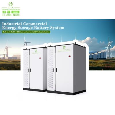 China CTS Batería Modular HV Gabinete de Batería 768V 214KWh ESS Lifepo4 Batería para Sistema de Energía Comercial en venta