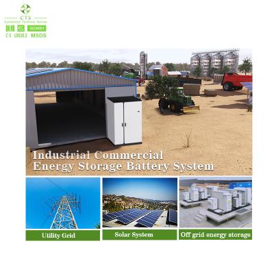 China CTS Batería Modular HV Gabinete de Batería 768V 214KWh ESS Lifepo4 Batería para Sistema de Energía Comercial en venta