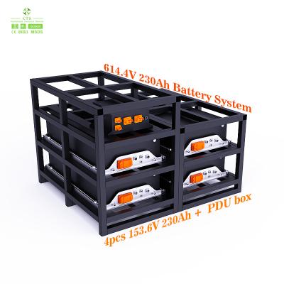 Китай CTS Standard 614.4V 230Ah 141KWh Lifepo4 Литий-ионная батарея для мобильной зарядной станции для электромобилей продается