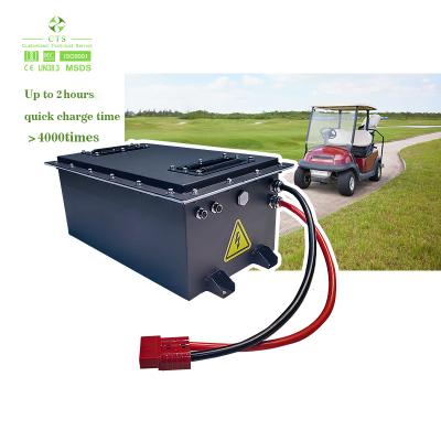 Custom 96V 200Ah 72V 150Ah High Quality LFP Battery for Electric Sightseeing Cart 51.2V 105Ah 150Ah Lithium Battery Pack for Electric Golf Cart