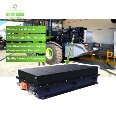 Cina CTS 614V Lifepo4 EV Battery Pack 100Ah 200Ah per veicoli industriali in vendita