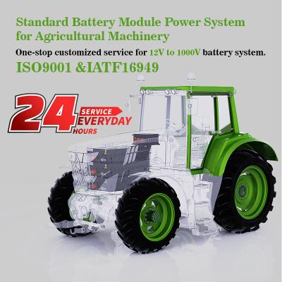 China Custom 400V 500V 614V 100Ah LiFePO4 Battery Pack for Agricultural Machinery for sale