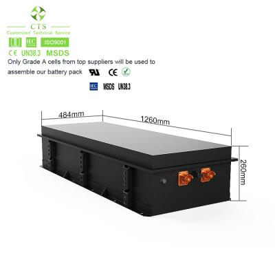China IP67 96V 120V 200Ah 314Ah LFP Lithium Ion Electric Marine Boat Battery with Cooling and Heating for sale
