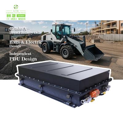 China CTS 400V/600V Lithium Battery Pack 100kWh 300kWh for trucks locomotives and boats for sale