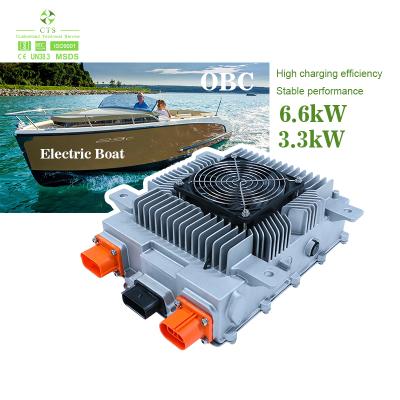 China CTS 3.3kW 6.6kW 11kW 22kW Electric Vehicle Charger OBC with CAN Bus Communication for Car Marine Boat for sale