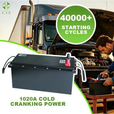 China CTS 12V 24V 50Ah Sodium Ion Battery for Car Start High Rate Discharge for Forklifts AGVs for sale