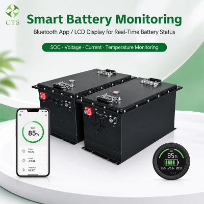 China IP67 Long Life 36V 48V 72V 100ah 150ah LiFePO4 Lithium Battery for Golf Club Cart with MSDS Certificate for sale