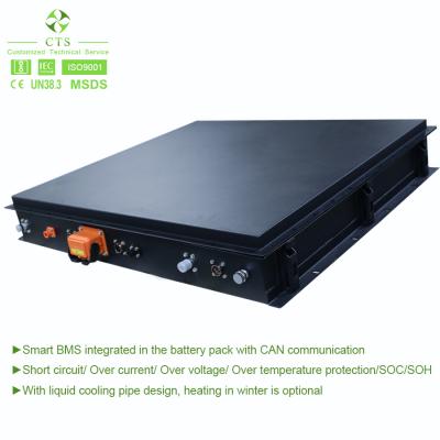 China CTS 400V 50Ah NMC Waterproof Lithium Battery System with BMS and Liquid Cooling for Electric Car Manufacture for sale