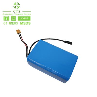 Cina Tempi di ciclo elettrici del pacchetto 216Wh 800 della batteria al litio del motorino 36V 6Ah in vendita