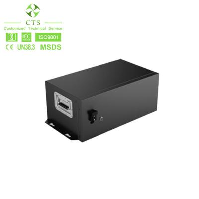 Китай Глубокий дисплей AGV Lifepo4 LCD блока батарей OEM цикла 48V 100Ah продается