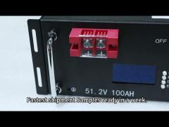 Long Lifecycle BMS Lifepo4 Battery Pack 48V 100AH 200AH 5KW 10KW Energy Storage System