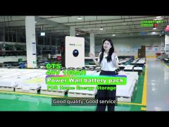 CTS 48v 5kwh 10kwh Lifepo4 powerwall home energy storage lithium battery 51.2v 100ah 200ah
