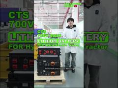 Custom 400V 500V 614V 100Ah LiFePO4 Battery Pack for Agricultural Machinery